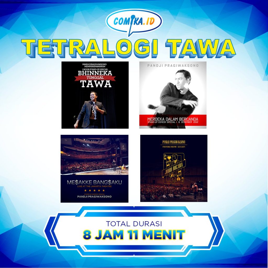 Stand-Up Comedy Digital Download – Sandang, Pangan, Papan, & Lawakan