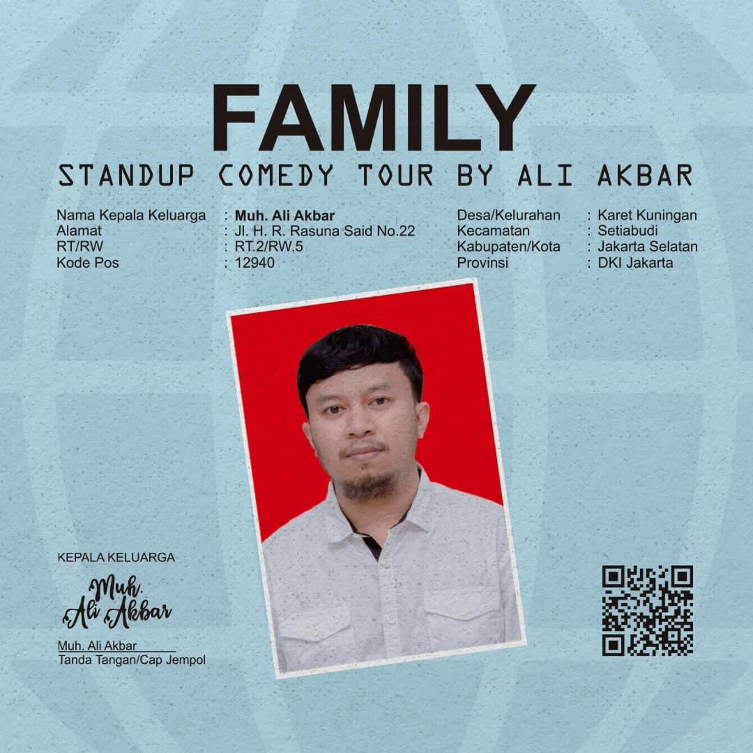 Ali Akbar – Stand-Up Comedy Digital Download