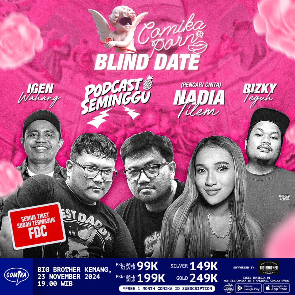 Stand-Up Comedy Digital Download – Sandang, Pangan, Papan, & Lawakan