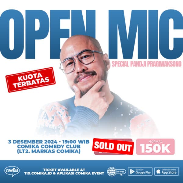 Stand-Up Comedy Digital Download – Sandang, Pangan, Papan, & Lawakan