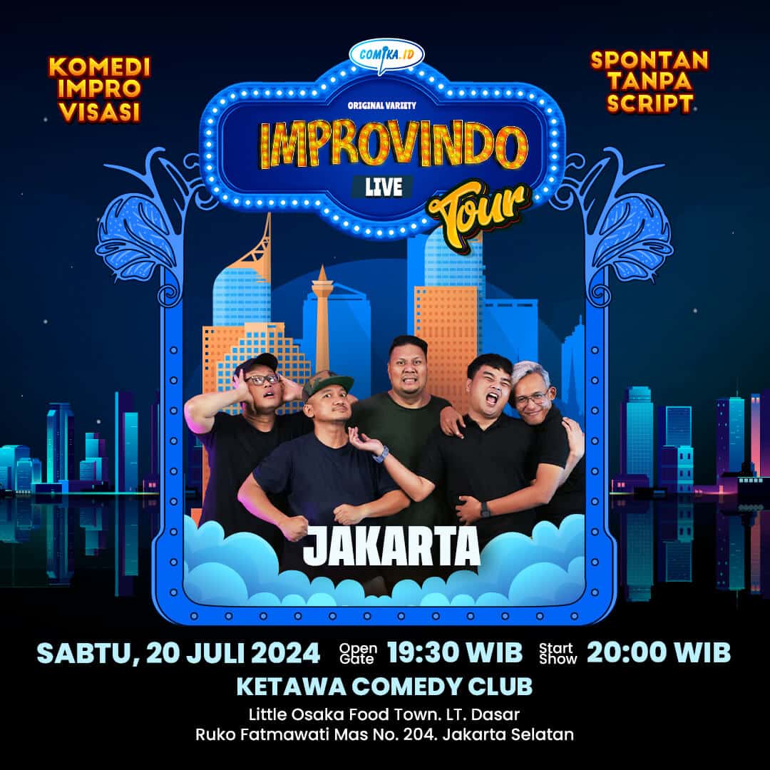 Stand-Up Comedy Digital Download – Sandang, Pangan, Papan, & Lawakan