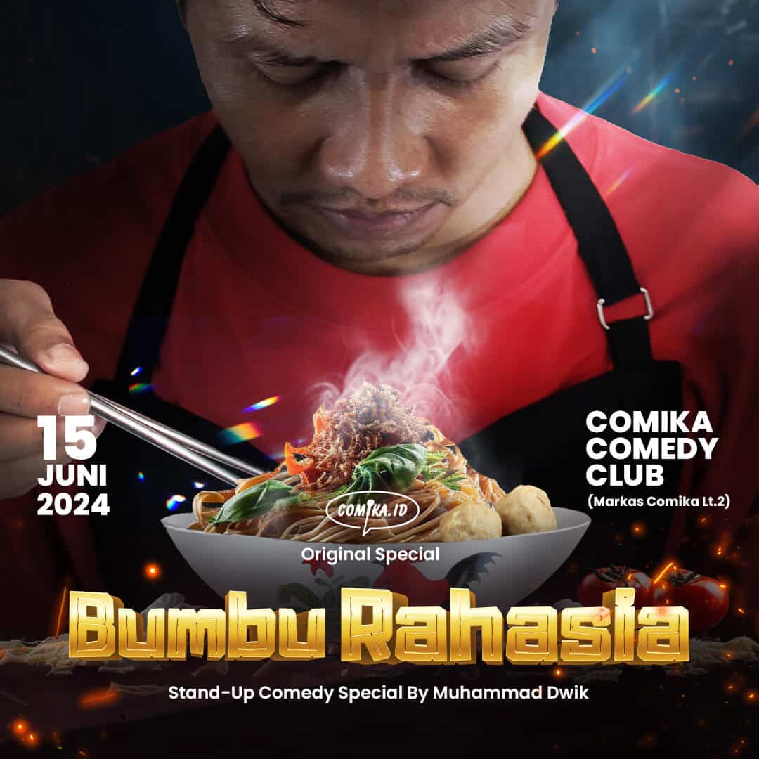 Stand-Up Comedy Digital Download – Sandang, Pangan, Papan, & Lawakan