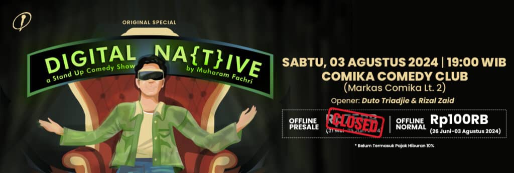 Comika.id Original Taping – Stand-Up Comedy Digital Download