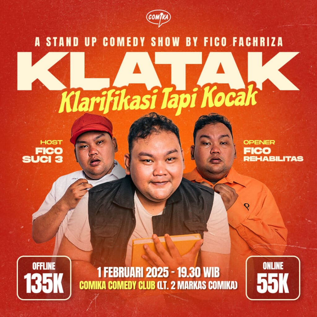 Comika.id Original Taping – Stand-Up Comedy Digital Download