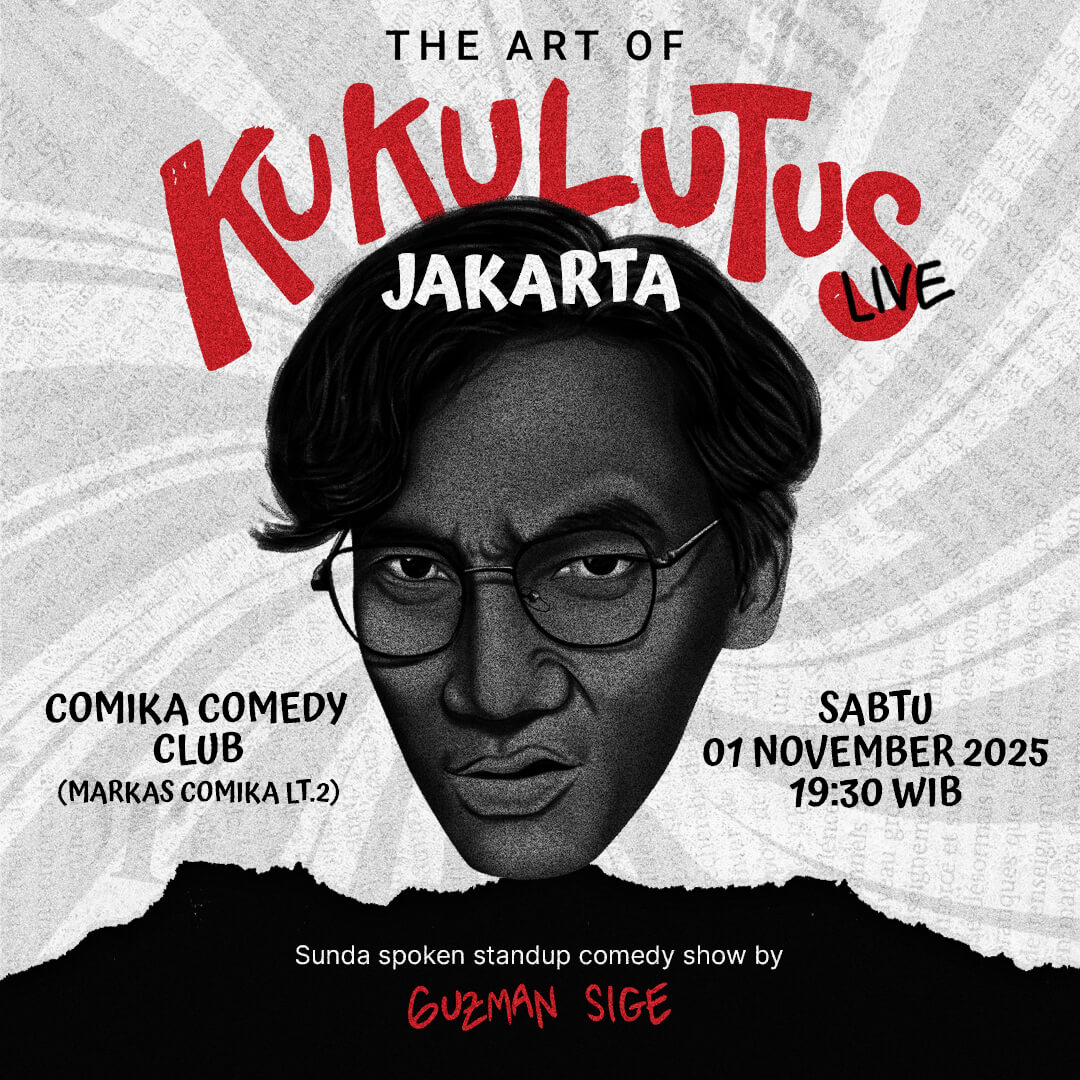 Stand-Up Comedy Digital Download – Sandang, Pangan, Papan, & Lawakan